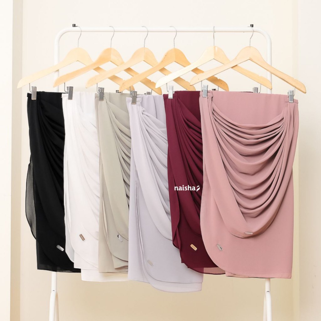 Jual Zaina shop07 - Drapery Hijab Malay by naisha | Hanya Drapery layer ...