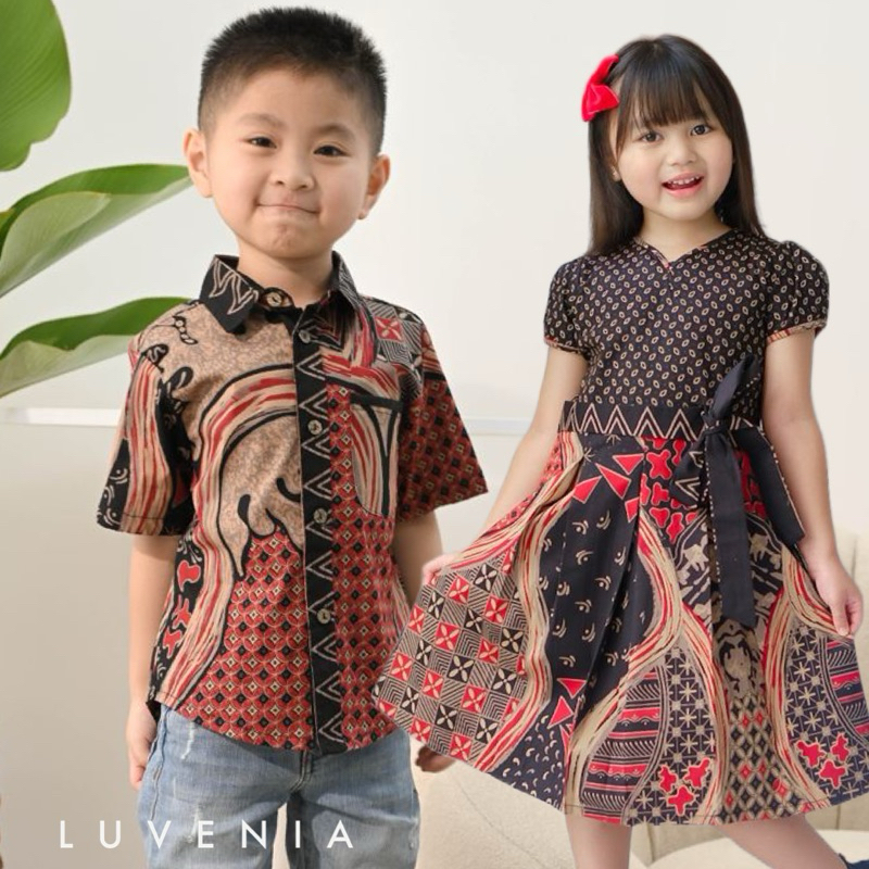 Jual Batik Anak MTS/ Dress Batik Anak/ Kemeja Batik AnakSeragam Batik ...