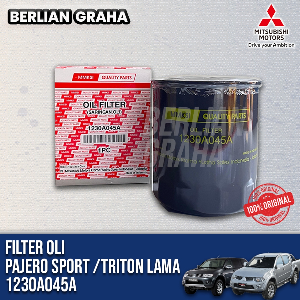 Jual Filter Oli Pajero Sport / Triton Lama (2009-2015) Original ...