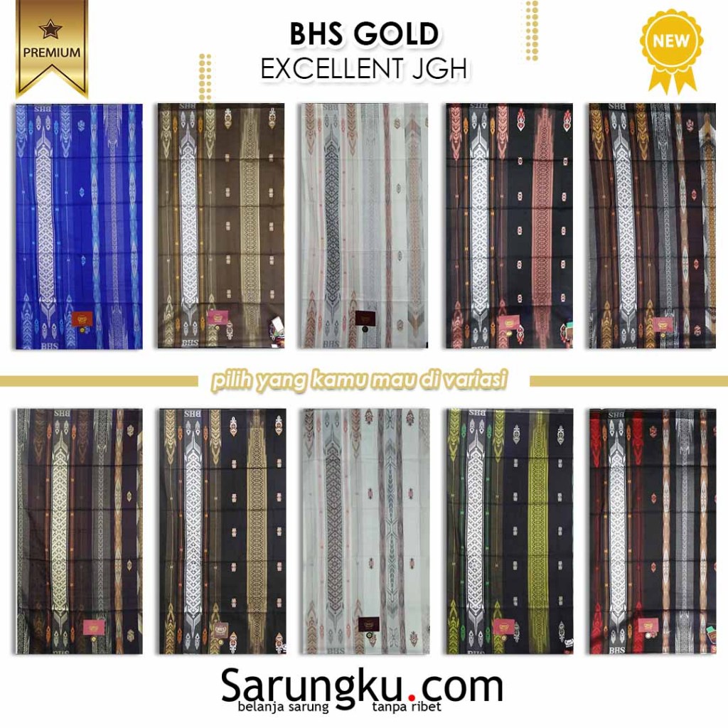Jual SARUNG BHS GOLD EXCELLENT JGH | Shopee Indonesia