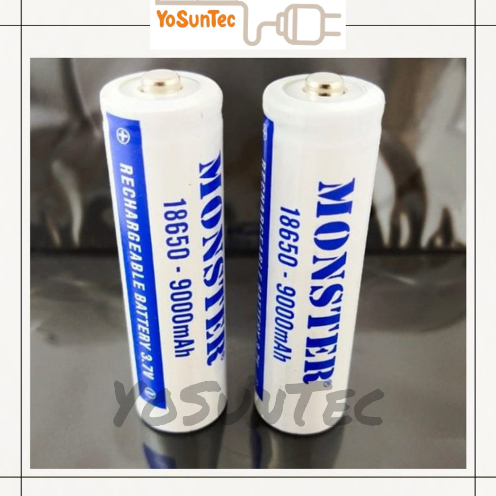 Jual Baterai Cas 18650 Batre Isi Ulang Battery ReChargeable Vape Senter ...