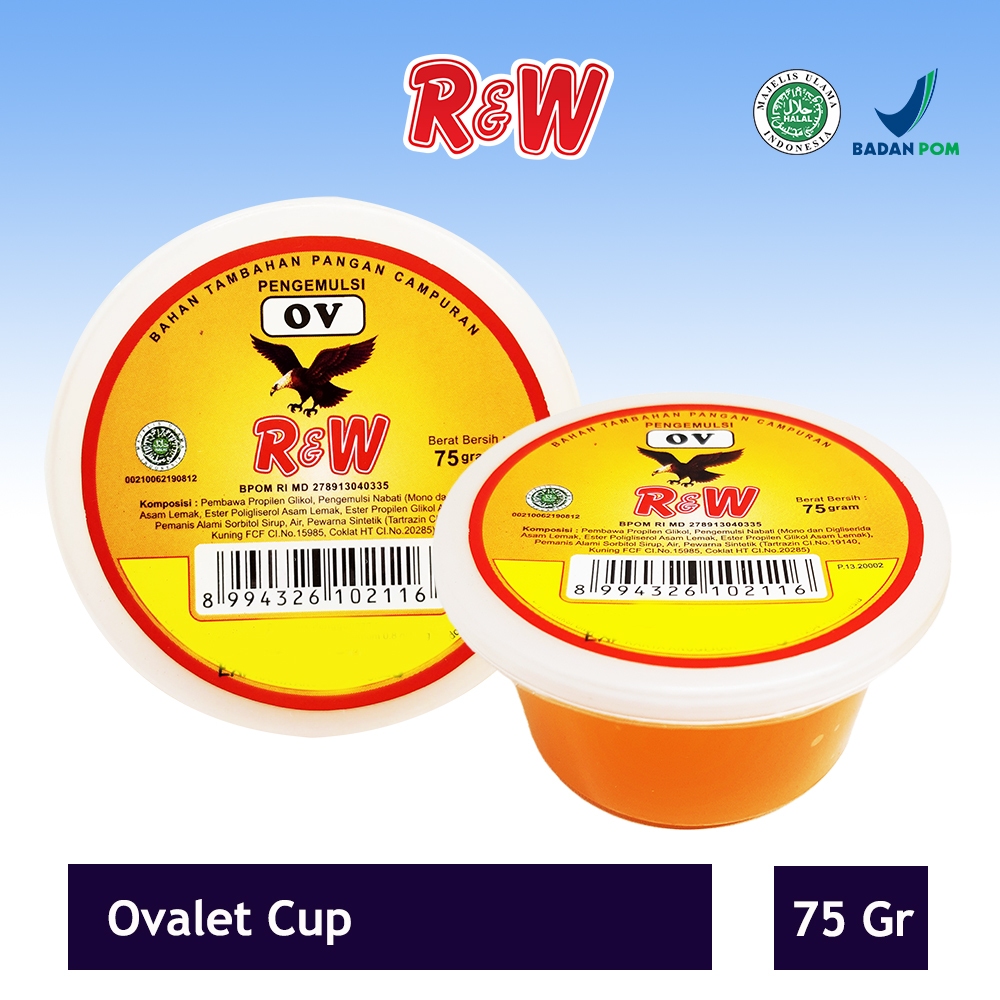 Jual Ovalet/SP TBM 75gr Pengemulsi Pengembang Kue , Roti , Rajawali RW ...