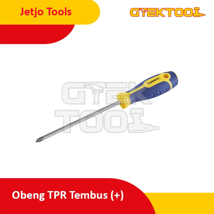 Jual Jetjo Tools Obeng TPR Tembus Plus Philips PH1 PH2 PH3 Go Thru TPR ...