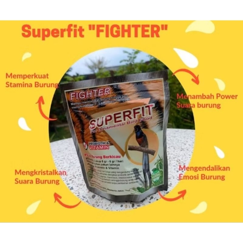 Jual 1 saset superfit fighter // superfit platinum probiotik vitamin ...