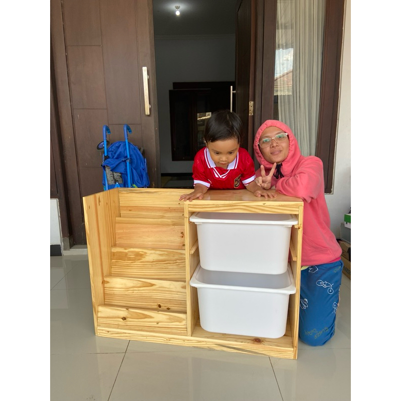 Jual rak trofast mix rak buku mini | Shopee Indonesia