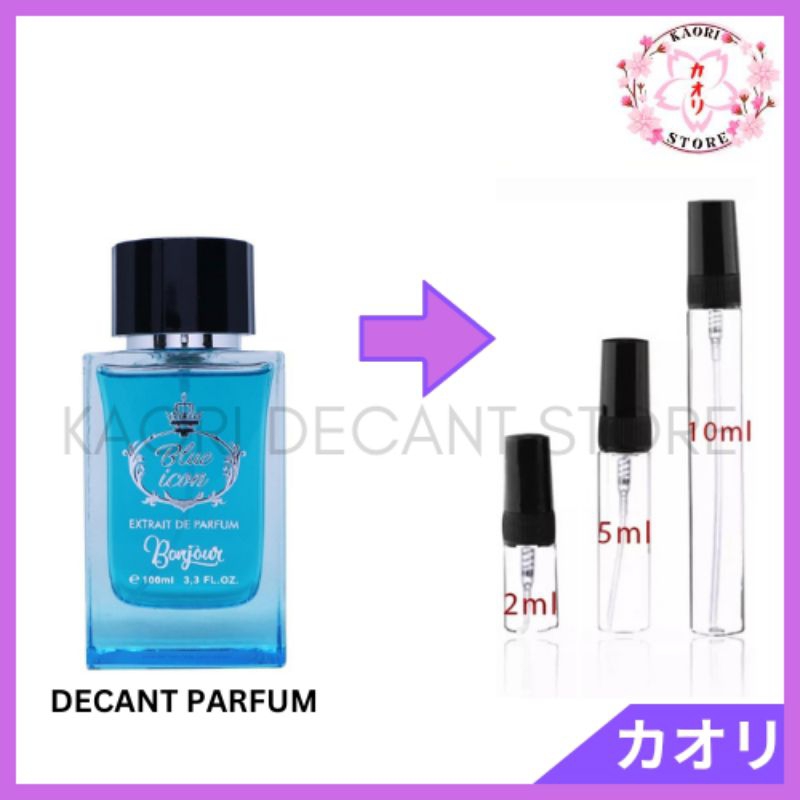 Jual Decant Parfum Bonjour Blue Icon Extrait de Parfum | Shopee Indonesia