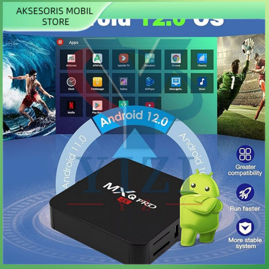 Jual 2024 Latest Android Box 4K TV Box 8g+128gb Rom TV BOX 4G Wifi set ...