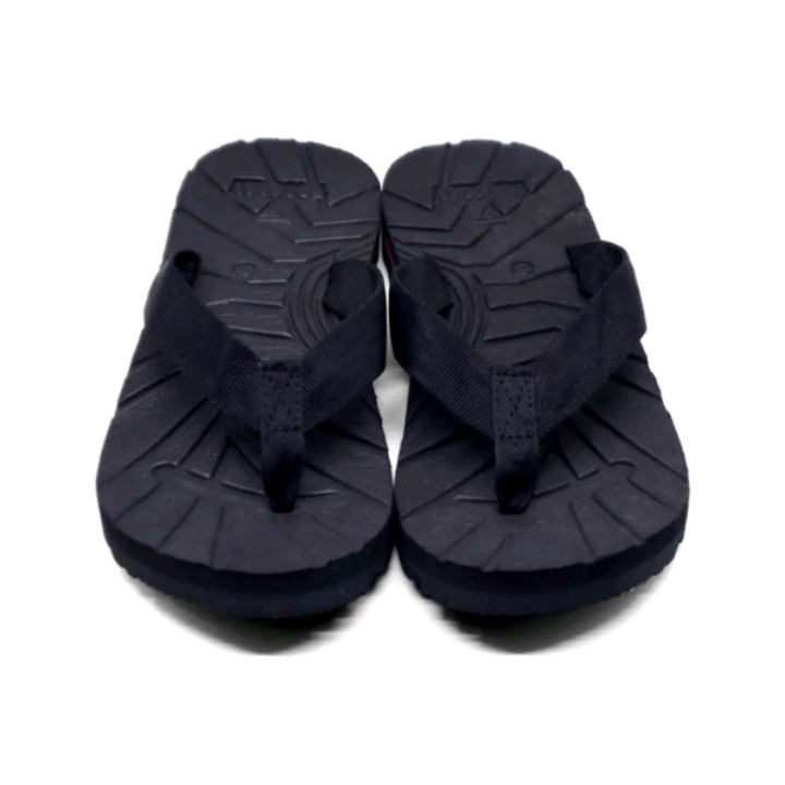 Jual Sandal Pria Sandal Gunung Jepit Tali Kanvas Hitam Anti Putus | Shopee Indonesia