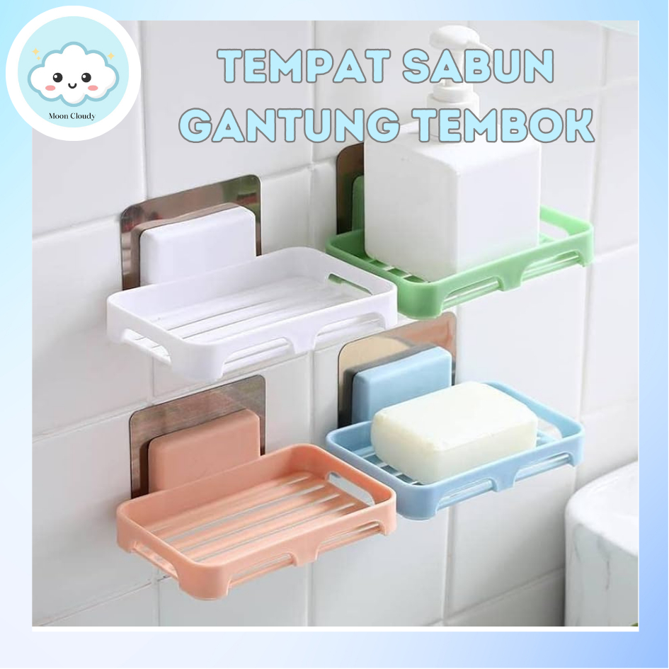 Jual Tempat Sabun Batang Tempel Dinding Tempat Sabun Gantung Tembok ...