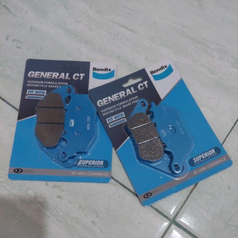 Jual Paket Kampas Rem DEPAN-BELAKANG BENDIX XMAX250 X-MAX250 R25 MT25 ...