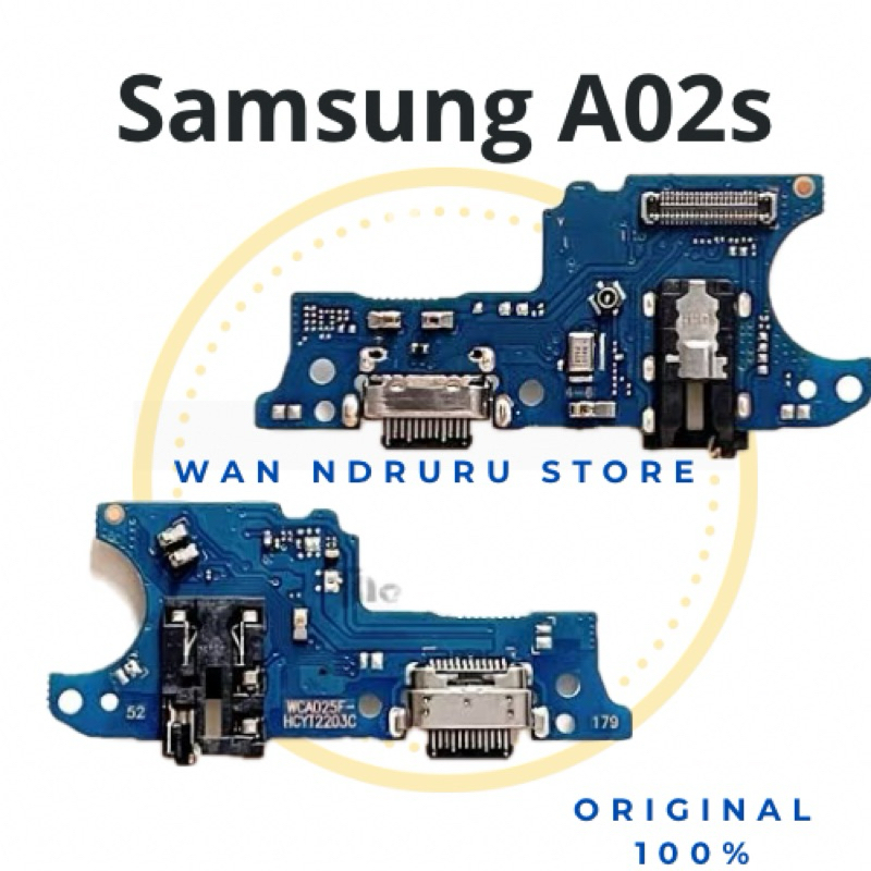 Jual Papan Cas Samsung A02s Original Plus Ic/Konektor Cas | Shopee ...