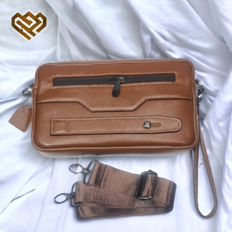 Jual TAS TANGAN PRIA KULIT ASLI - TAS SELEMPANG PRIA KULIT ASLI - TAS ...