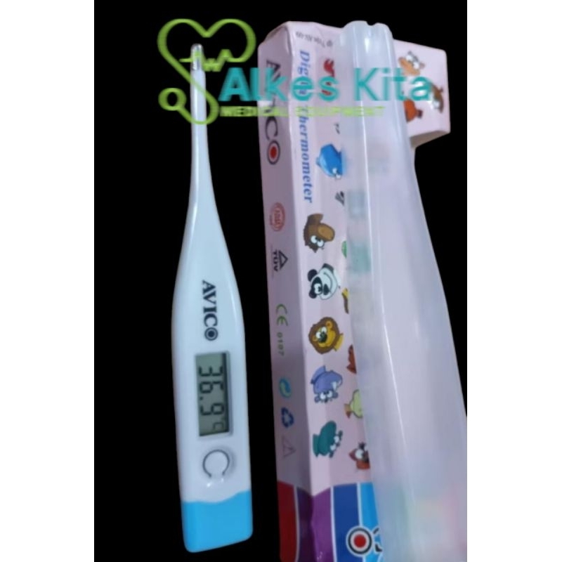 Jual Thermometer Digital Hard Avico // Termometer Suhu Badan / Ketiak ...