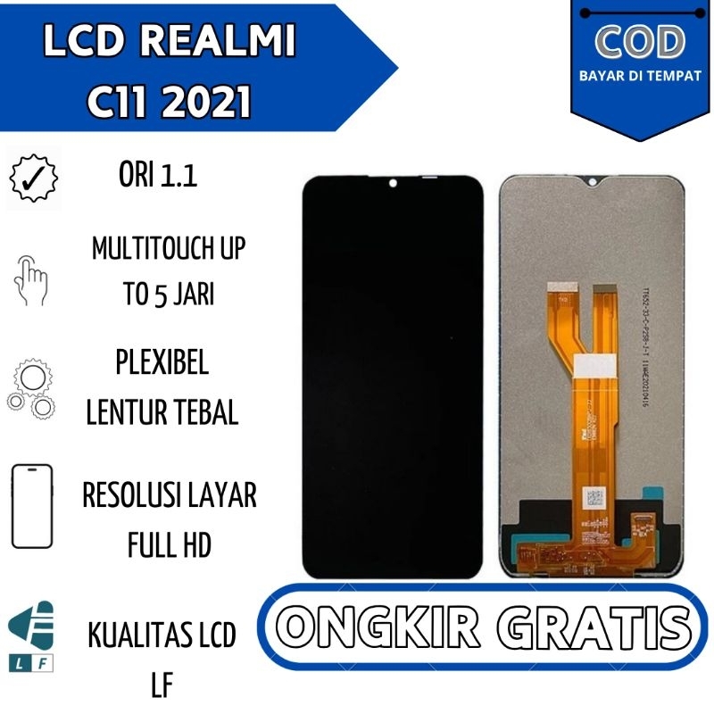Jual Lcd Realme C11 2021 Original Fullset Touchscreen Life Future | Shopee Indonesia
