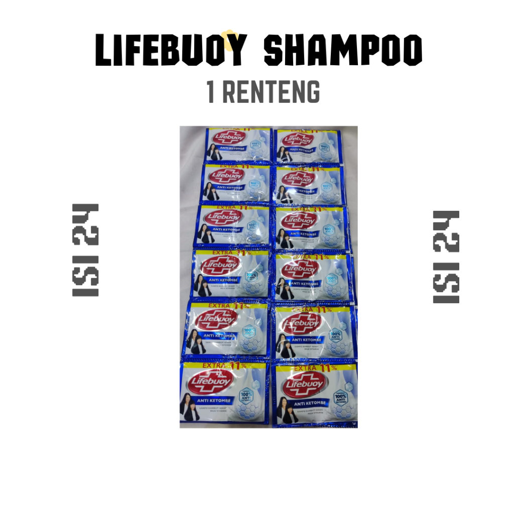 Jual SHAMPOO LIFEBUOY 1 RENTENG 24 PCS | Shopee Indonesia