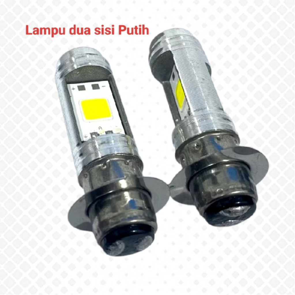 Jual Lampu LED 2 sisi lampu depan 2 psc Nyala Putih PnP Jupiter z1 ...