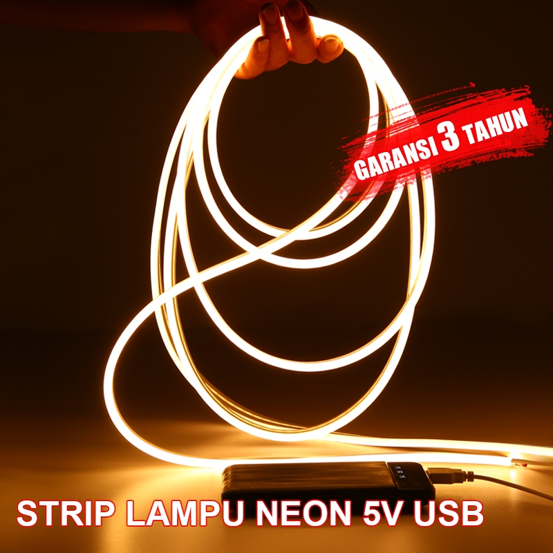 Jual LED Neon USB 5v Fleksibel Strip Lampu Potong Apa Pun Strip Lampu ...