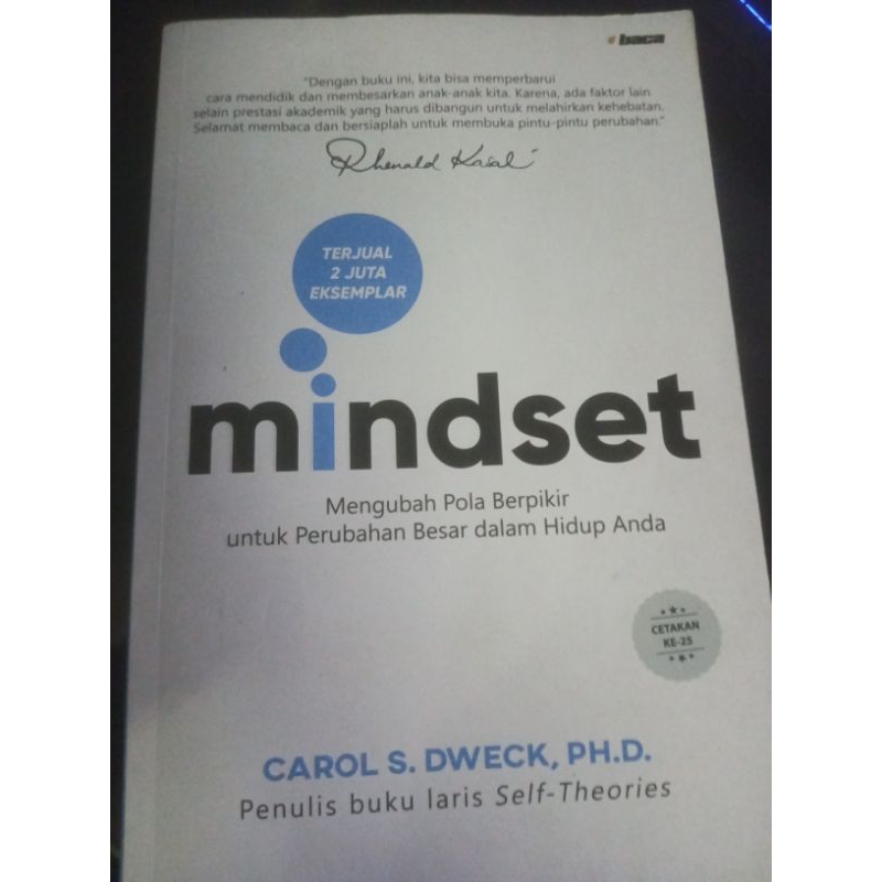 Jual buku mindset bekas ori | Shopee Indonesia