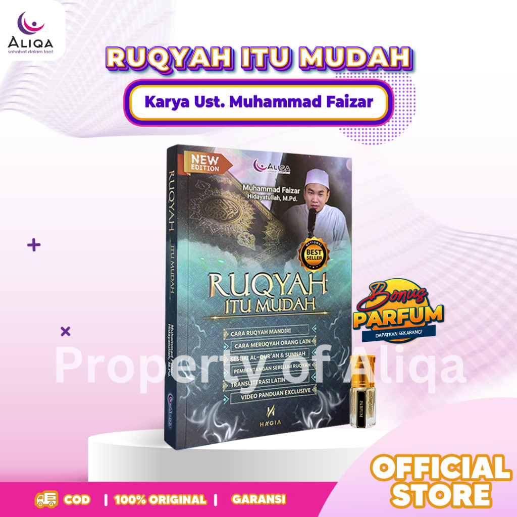 Jual ORIGINAL Buku Ruqyah Itu Mudah Karya Ustadz Muhammad Faizar ...