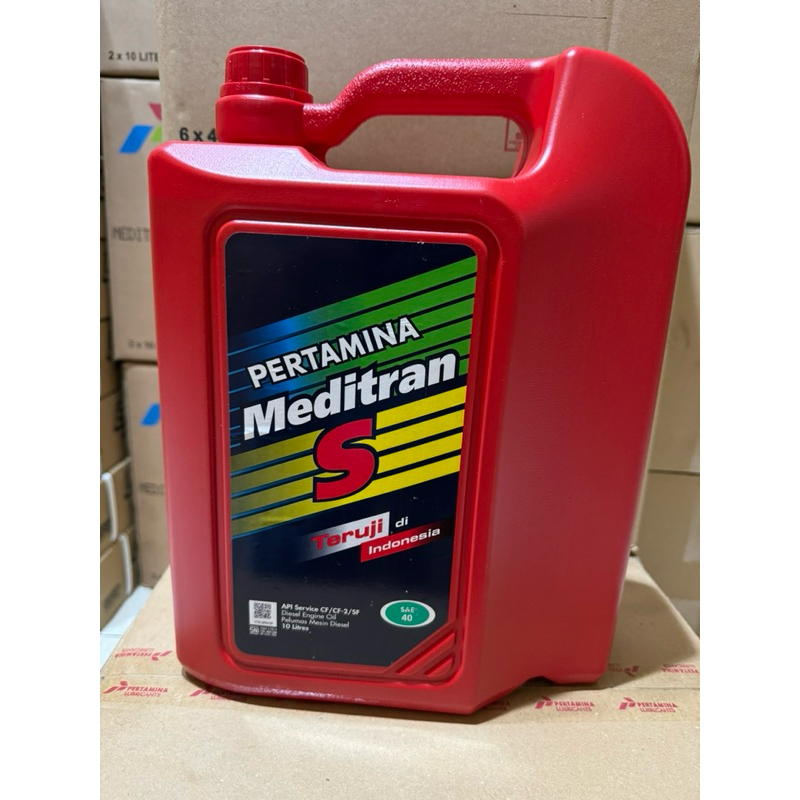 Jual Oli Pertamina Meditran S 10Liter Sae40 untuk mesin Diesel/solar kualitas terjamin | Shopee ...