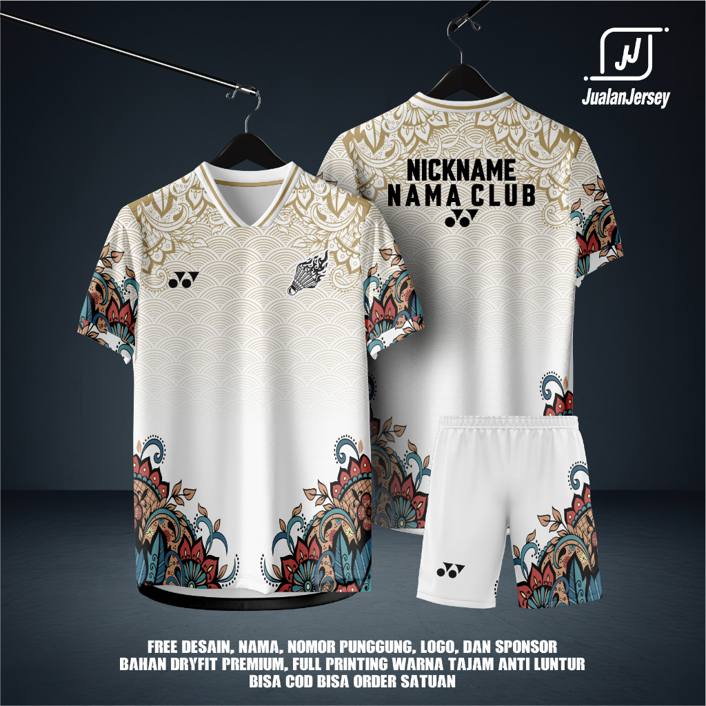 Jual JERSEY BAJU BADMINTON BULUTANGKIS CUSTOM FREE CUSTOM DESIGN- NAMA-CLUB | Shopee Indonesia