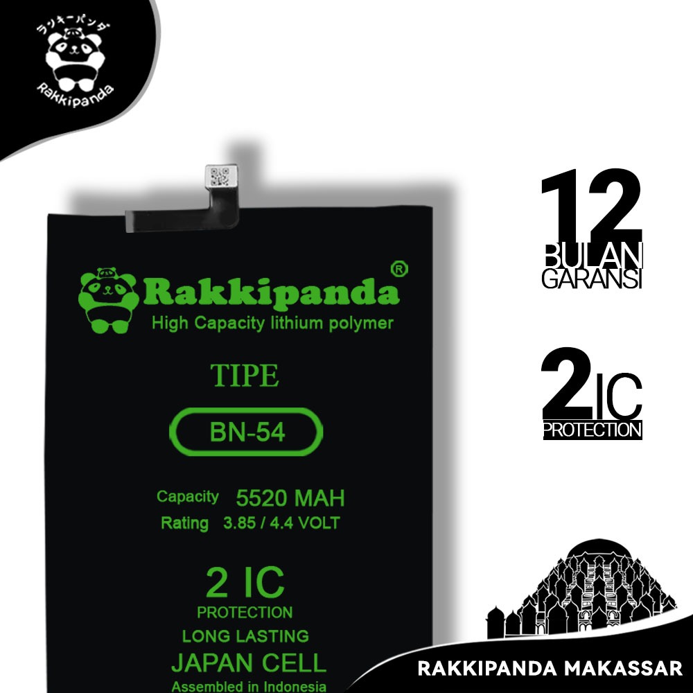 Jual Baterai HP RakkiPanda BN54 Redmi Note 9 / Redmi 9 Bergaransi ...
