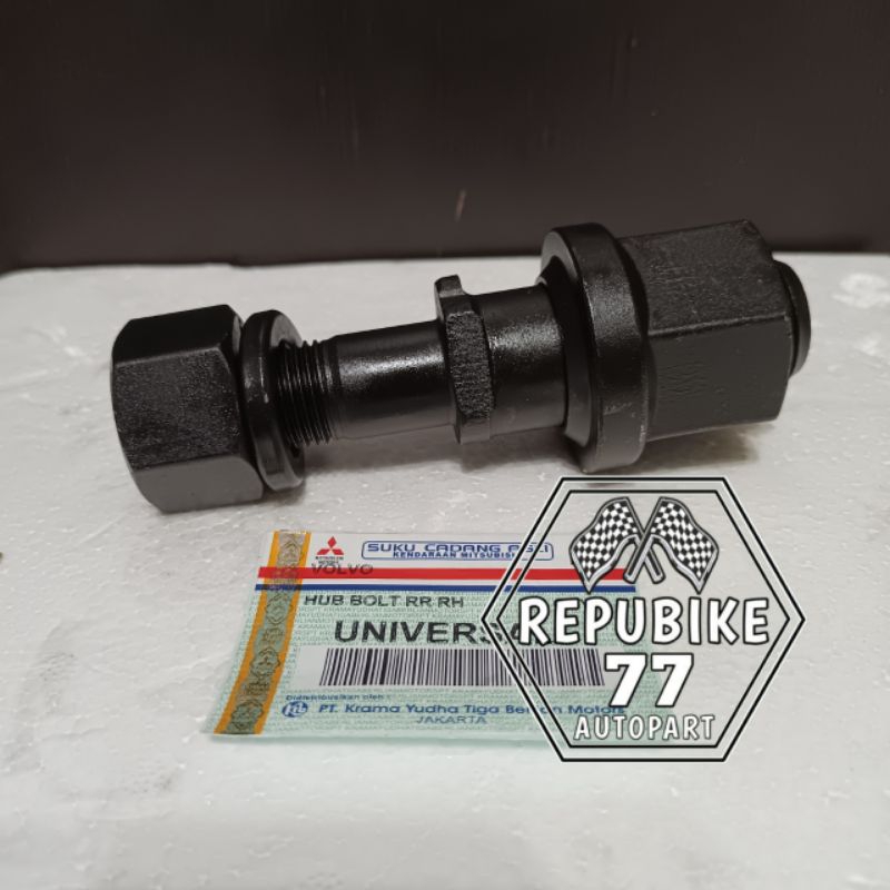 Jual Baut Roda Kepala Besar Truk Hub Bolt RR RH Volvo Modif Canter ...