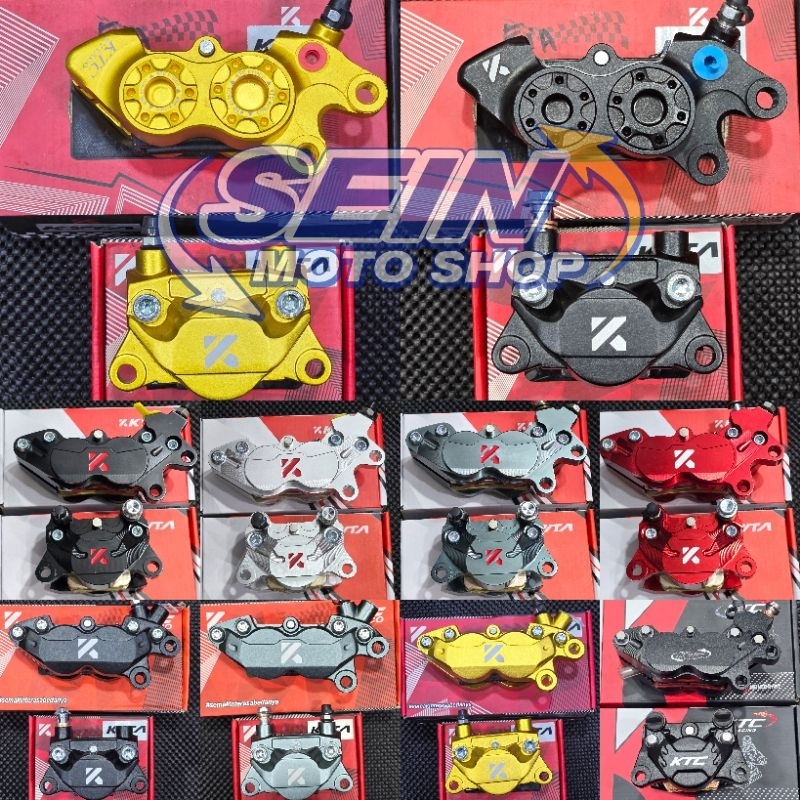 Jual Paket Kaliper Ktc Kyta 4p 2p Universal Kanan Kaliper Kytaco 4 piston 2 piston Depan ...