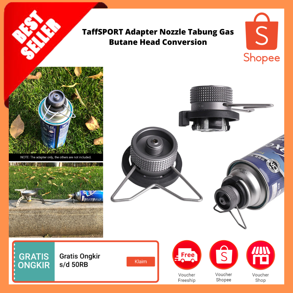 Jual Adapter Nozzle Tabung GasButane Head Conversion / Adaptor Butana ...