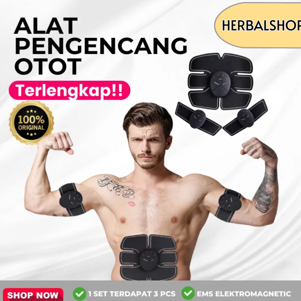 Jual Grosir Merakyat EMS Smart Fitness 3 in 1 Pembentuk Otot Perut ...