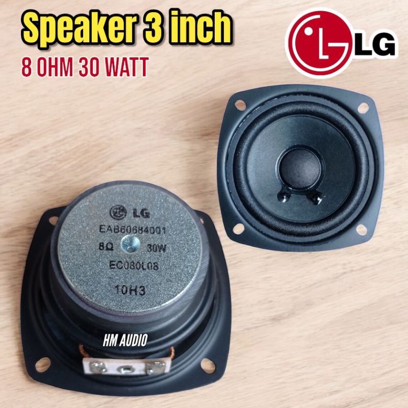 Jual Speaker 3 inch LG 30 watt 8 ohm | Shopee Indonesia