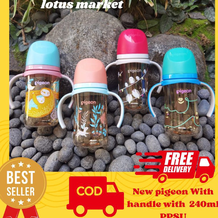 Jual Segera Cek new botol ppsu with handle generasi 3 24ml | Shopee ...