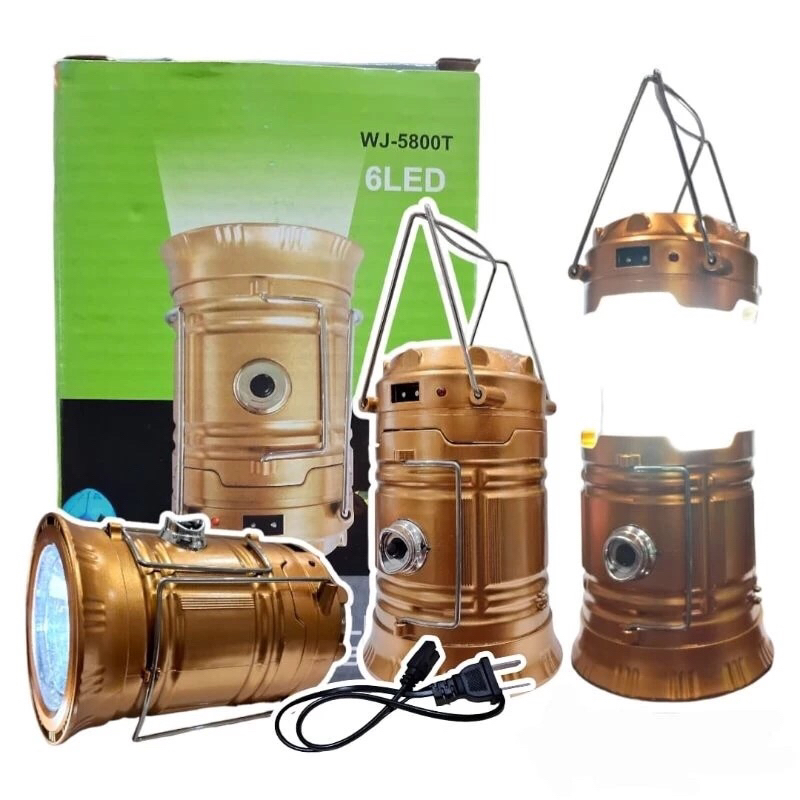 Jual Lampu Lentera Senter Emergency Solar Recharge / Lampu Emergancy Camping Lentera Tarikan ...