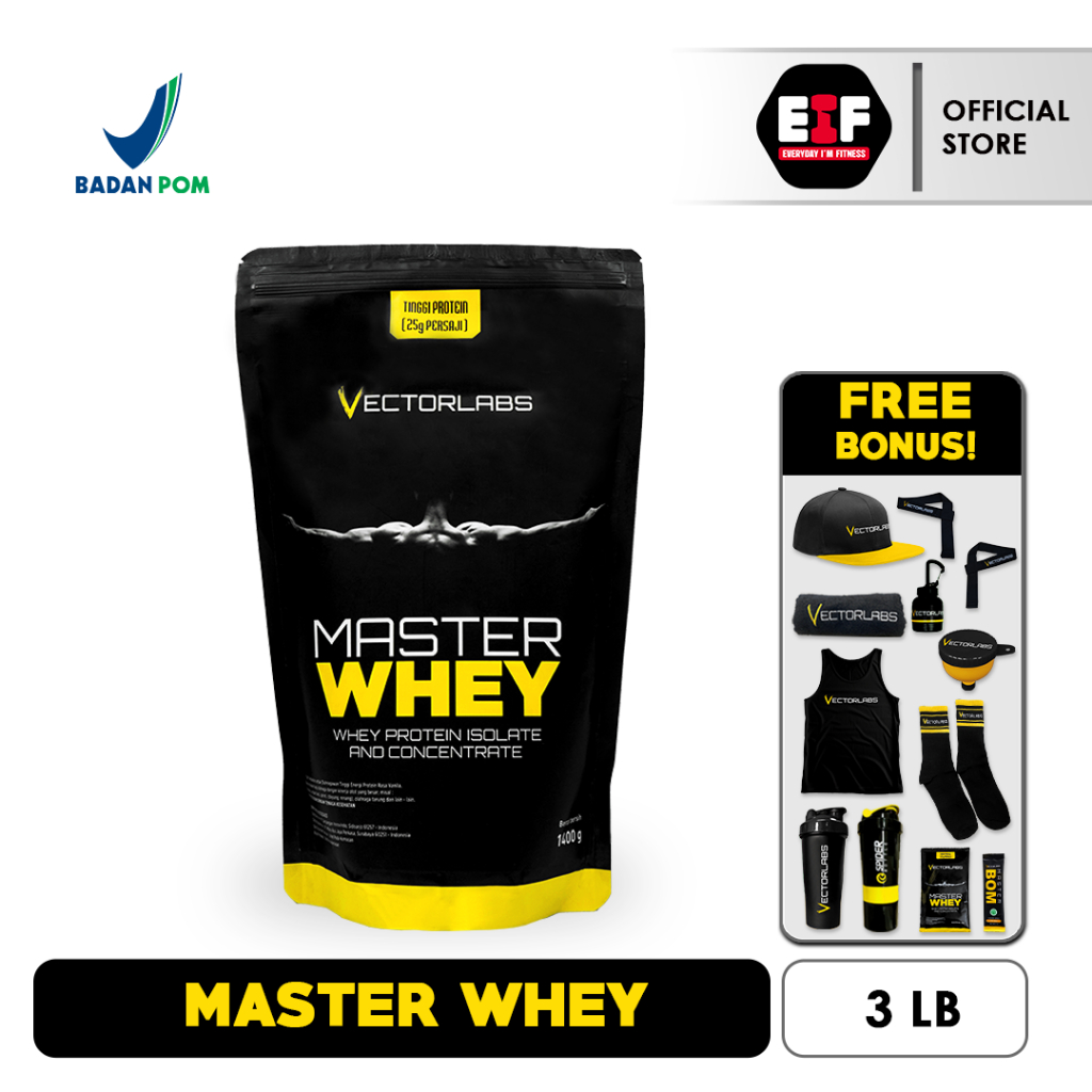 Jual VECTORLABS Master Whey 3 lbs | Shopee Indonesia