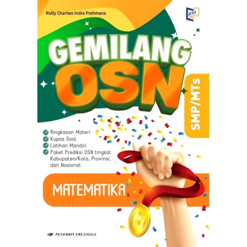 Jual BUKU GEMILANG OSN MATEMATIKA UNTUK SMP/MTs ERLANGGA | Shopee Indonesia