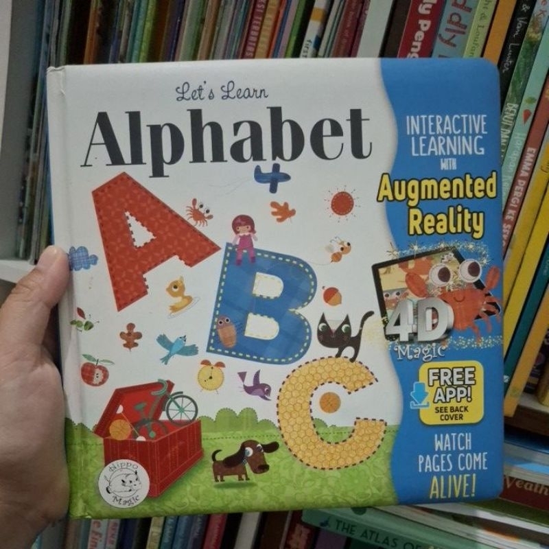 Jual (PRELOVED) Augmented Reality Let's Learn Alphabet ABC | Shopee Indonesia