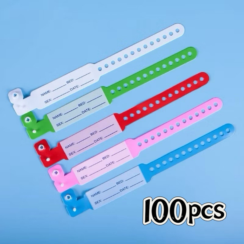 Jual Gelang pasien Gelang rumah sakit opname bracellet ID Band hospital ...