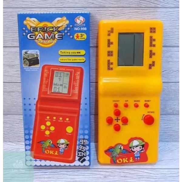 Jual Mainan Anak Edukasi Tetris Balok Mini Gamebot Gimbot Brick Game ...