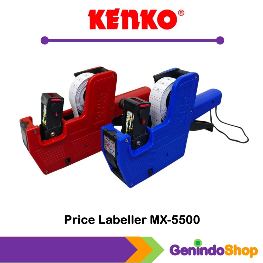 Jual Mesin Label Harga / Price Labeller Kenko MX-5500 | Shopee Indonesia