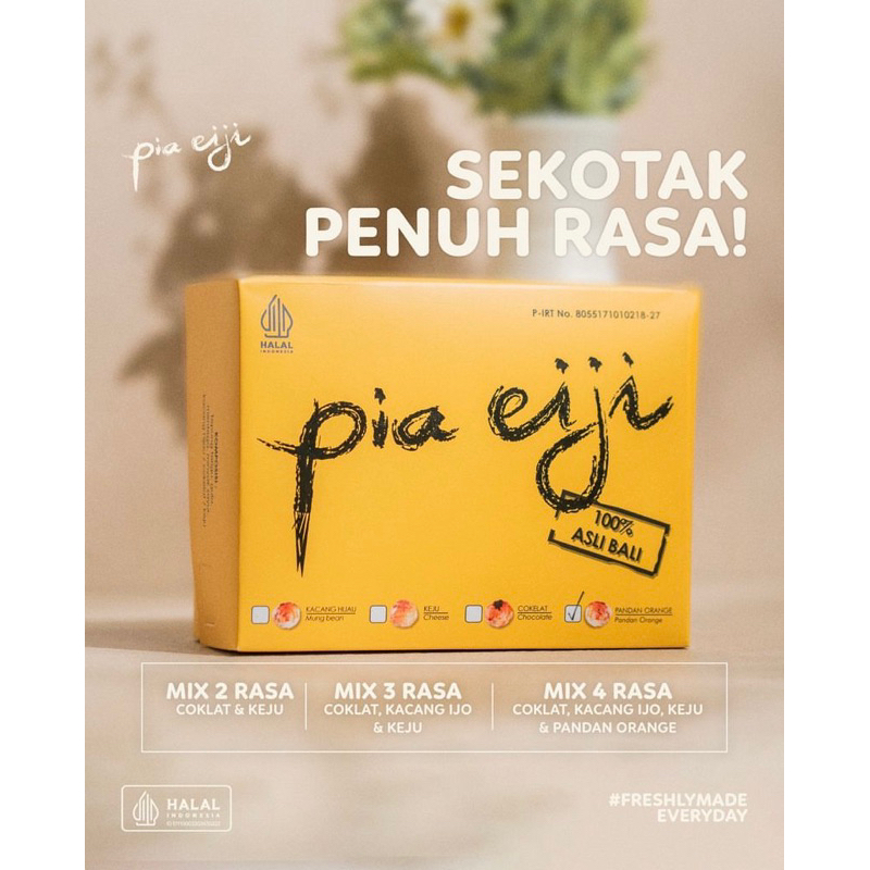 Jual Pia Eiji Bali - Oleh-oleh Khas Bali | Shopee Indonesia