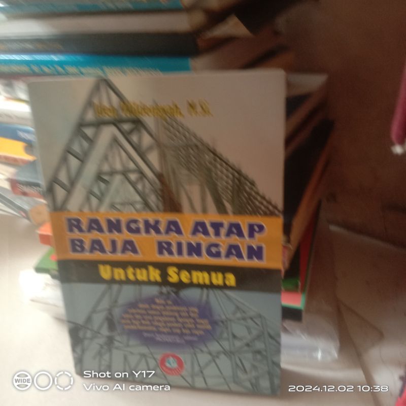 Jual BUKU RANGKA ATAP BAJA RINGAN ORIGINAL | Shopee Indonesia