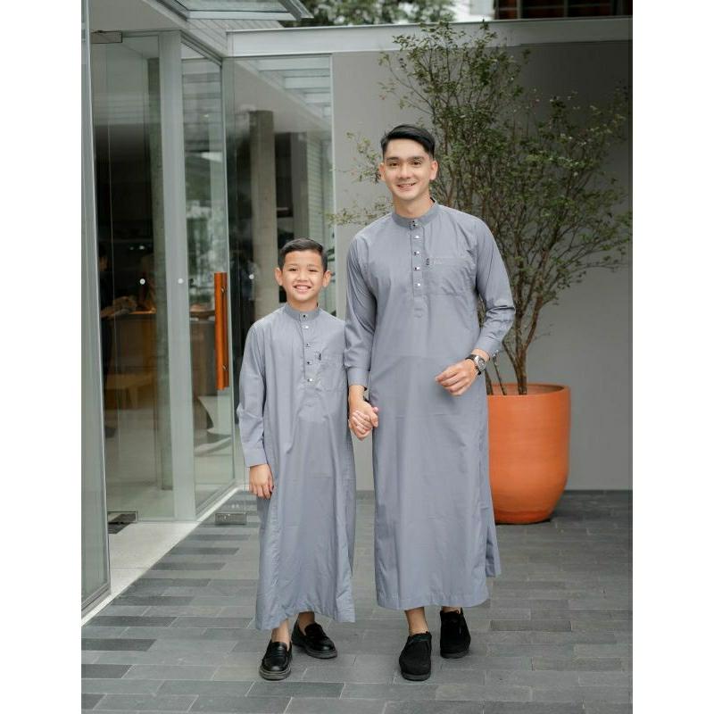 Jual Jubah Pakistan Couple Ayah Dan Anak Gamis turki Kembaran Ayah Dan ...