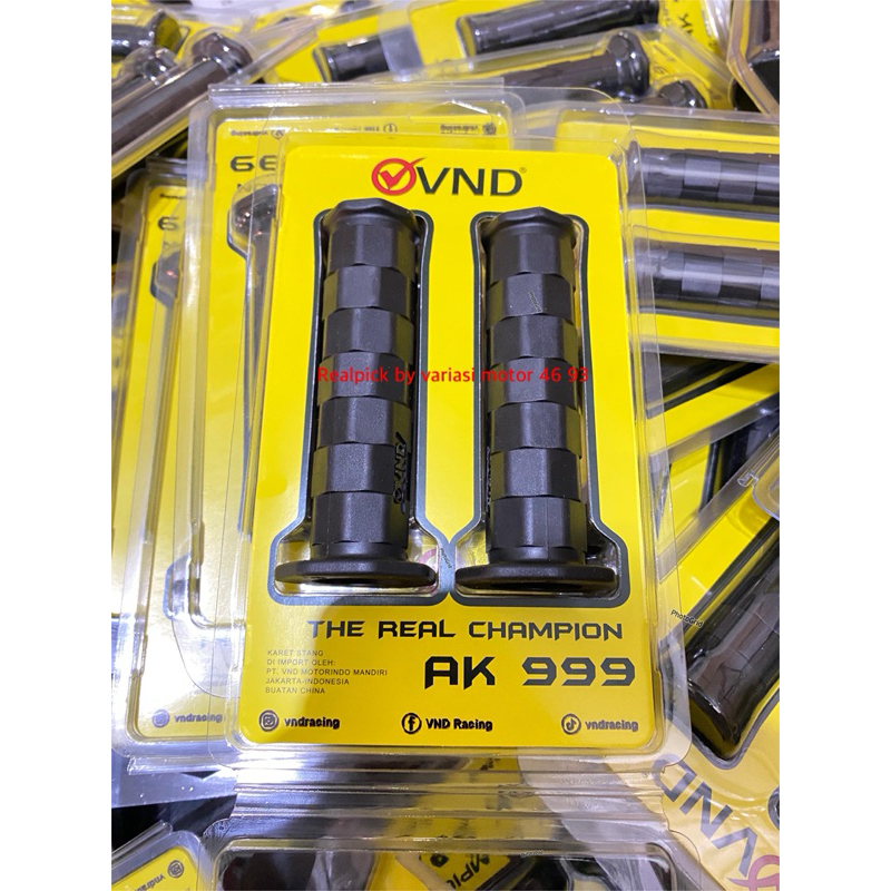 Jual handgrip karet vnd 999 hand grip karet hand fat karet original vnd ...