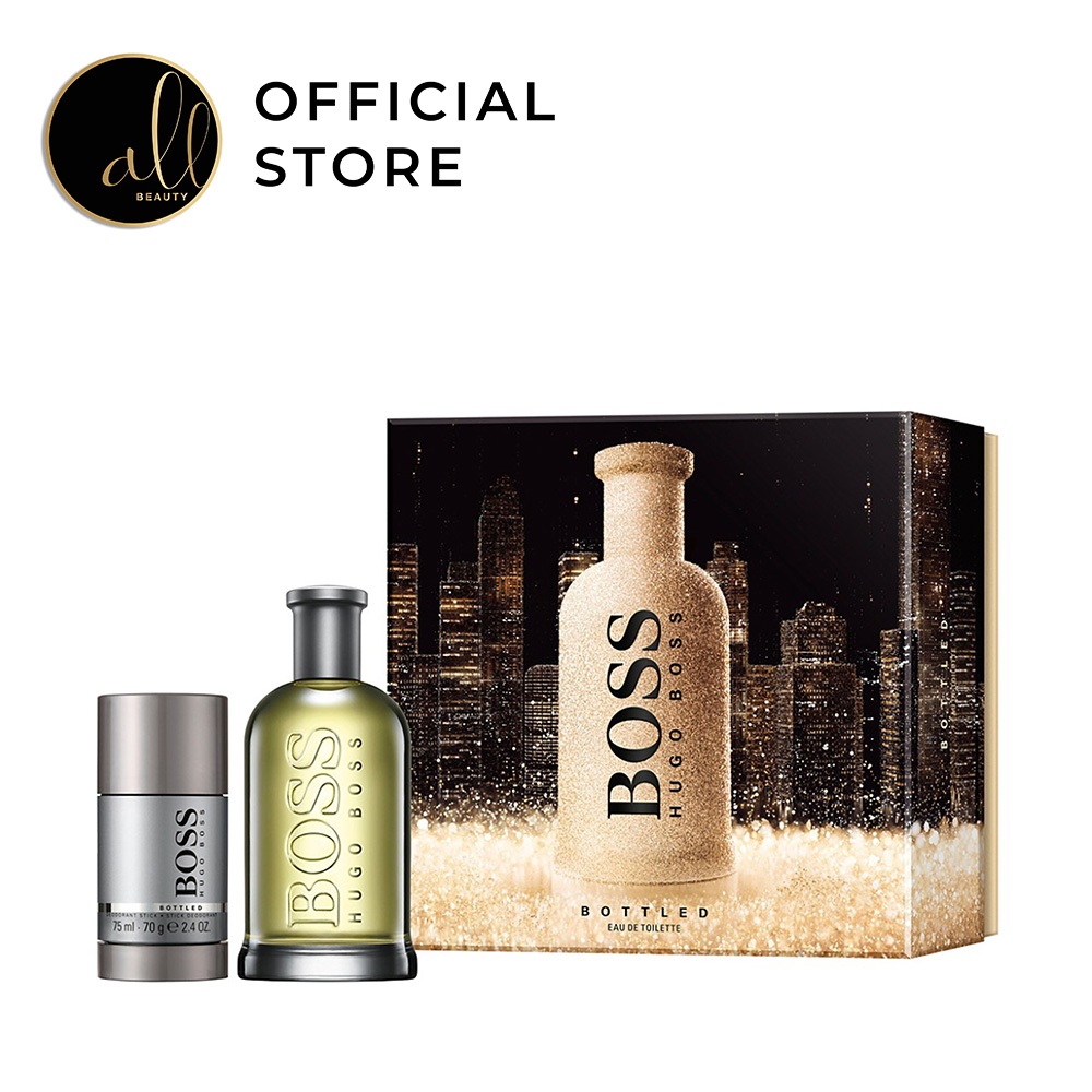 Jual Hugo Boss - Boss Bottled Men's Fragrance Gift Set (200 ml EDT + 75 ml Deo Stick) | Shopee ...