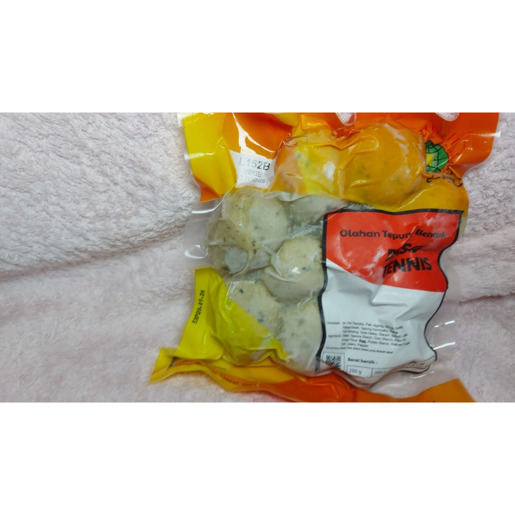 Jual Vegetarian Baso Tennis / Tennis Ball 素食 网球肉丸 protein kacang ...