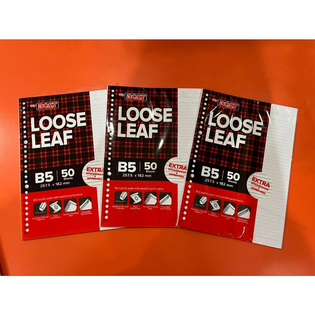 Jual LOOSE LEAF B5 (50 SHEETS) | Shopee Indonesia