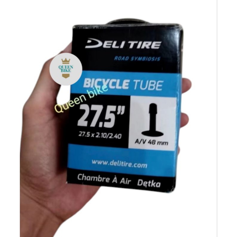 Jual Ban Dalam Sepeda 27,5x2.10/2.40 Cop Motor Av 48mm DELI TIRE | Shopee Indonesia