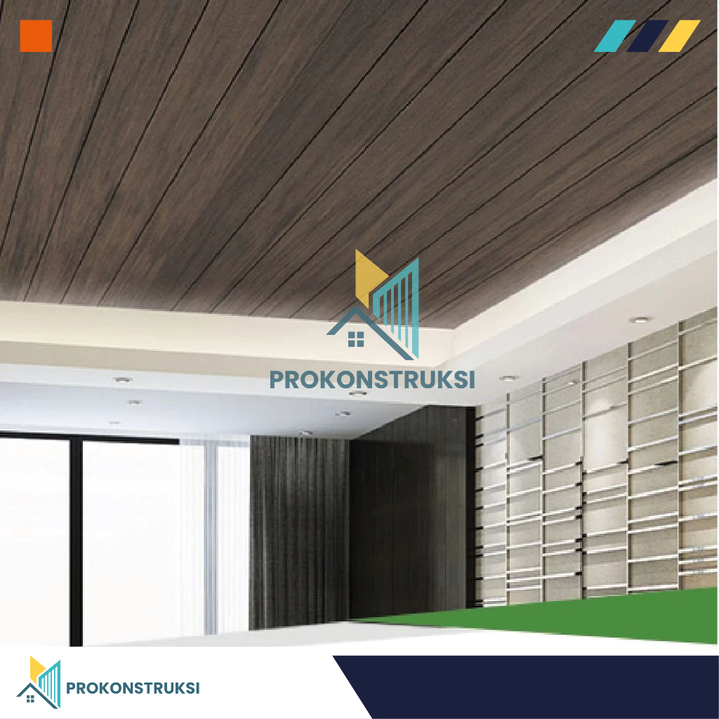 Jual Plafon PVC Adaron Tebal 8mm | Shopee Indonesia