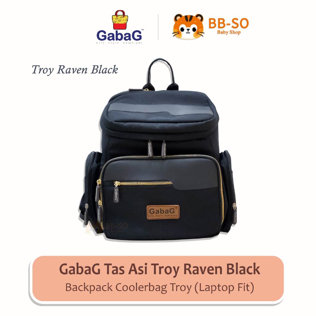 Jual GabaG Tas Asi – Backpack Coolerbag Troy (Laptop Fit) | Shopee ...