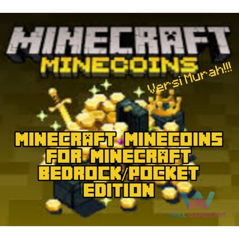 Jual Minecraft Minecoins bedrock/Pocket Edition for marketplace ...